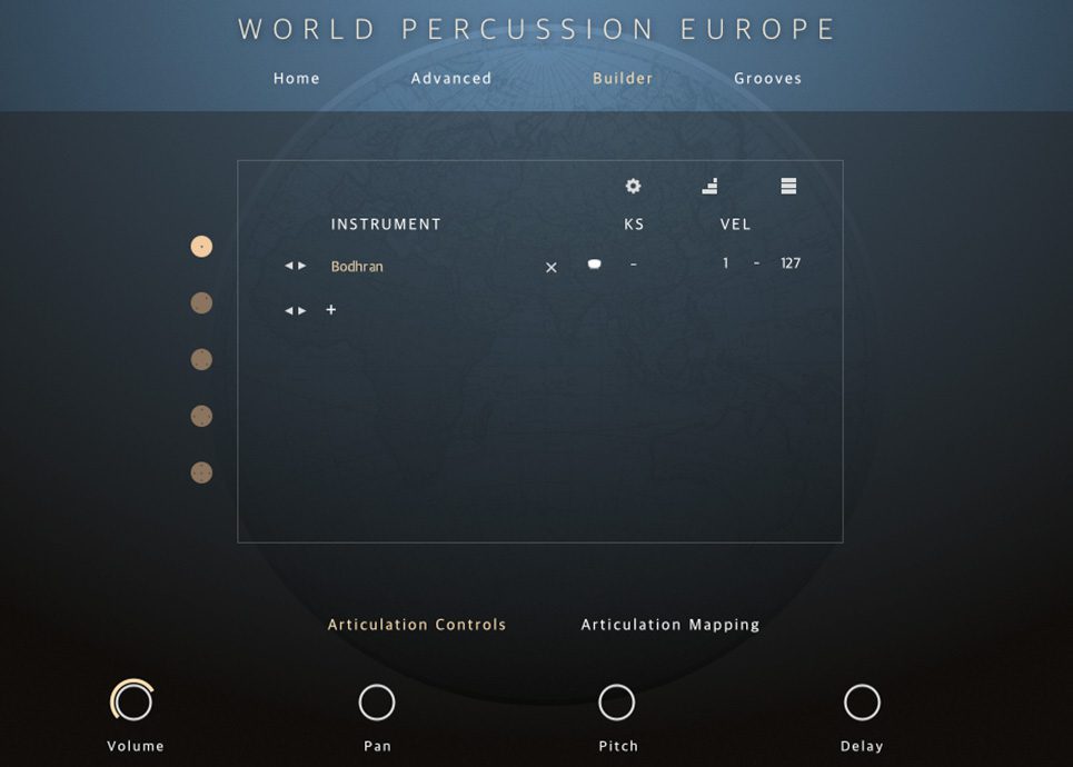 World percussion Europe | Traditional drum library - Evolution Series