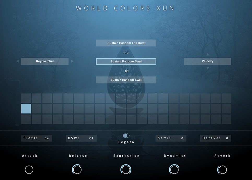 World Colors Xun | Textural Winds Library - Evolution Series